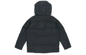 Adidas Down Jacket With Hood And Signature Stripes - Default Color