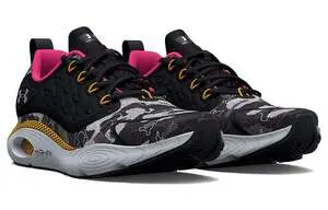 Under Armour Hovr Revenant Camo Sport Shoes - Black/grey/camo