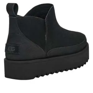 UGG Alina Ultra Mini Platform Boots - Black