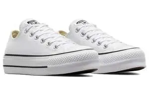 CONVERSE Chuck Taylor All Star Lift Platform Canvas Ox - White