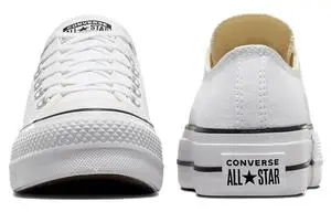 CONVERSE Chuck Taylor All Star Lift Platform Canvas Ox - White