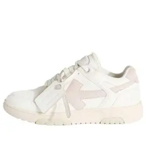 Off-White Off-White Slim Out Of Office Leather Sneakers White/pink