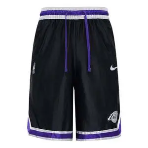 Nike Los Angeles Lakers Basketball Training Shorts - Black