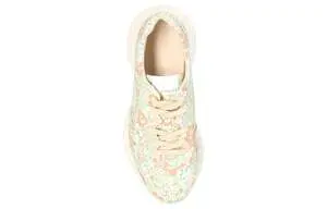 Gucci Rhyton "liberty London" Floral Sneakers - Green