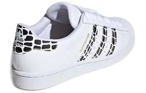 Adidas Superstar "animal Print - White