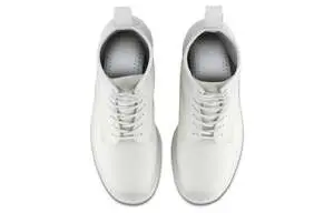 Dr. Martens 1460 Smooth Leather Lace-up Boots - White