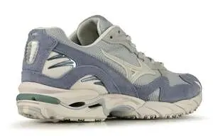 Mizuno Wave Rider Athletic Shoes - Grey/blue