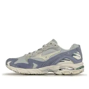 Mizuno Wave Rider Athletic Shoes - Grey/blue