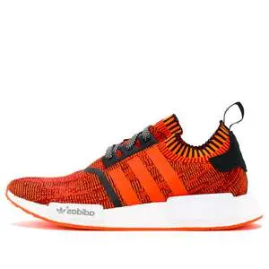 Adidas Nmd_r1 Primeknit Sneakers - Red/white/black