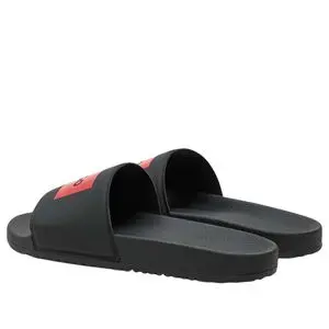 Hugo Boss Mule Slippers With Logo Detailing