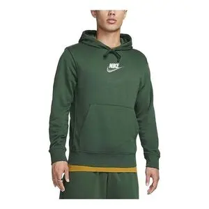 Nike Club French Terry Hoodie - Green