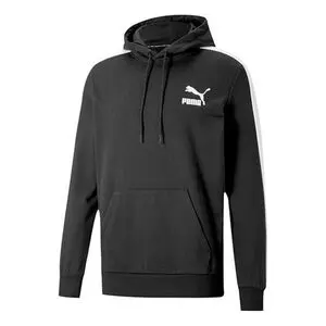 PUMA Iconic T7 Hoodie - Black/white
