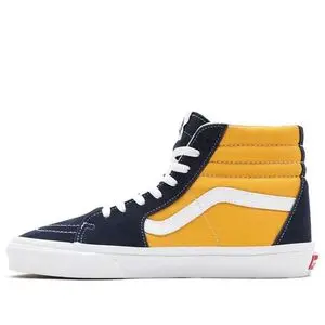 VANS Sk8-hi High Top Sneakers - Black/yellow