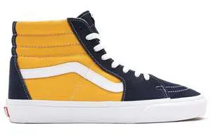VANS Sk8-hi High Top Sneakers - Black/yellow