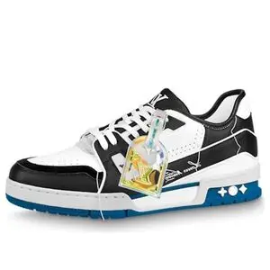 LOUIS VUITTON Trainers - Black/white/blue