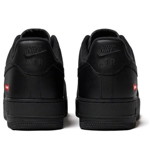 Nike X Supreme Air Force 1 Low 'box Logo' Sneakers - Black/black/black