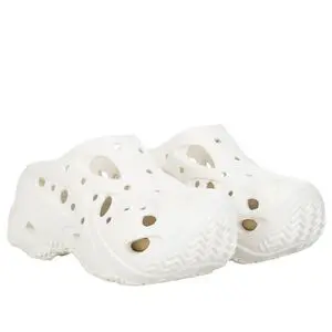 CROCS Caged Clog - White/chalk