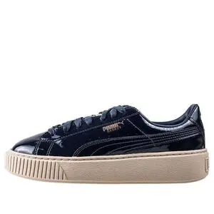 PUMA Basket Platform Patent Sneakers