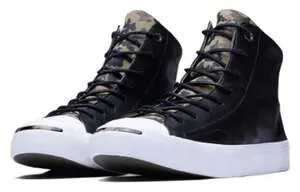 CONVERSE Jack Purcell High Top Sneakers - Black