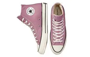 CONVERSE Chuck 70 Vintage Canvas Hi High Top Sneakers - Pink