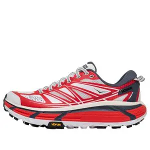 Hoka One One U Mafate Speed 2 Athletic Sneakers - Cerise/white