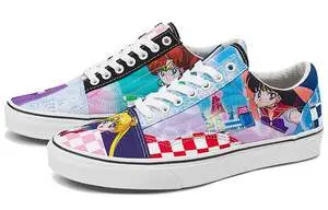 VANS Sailor Moon X Old Skool "pretty Guardian Patchwork" Sneakers