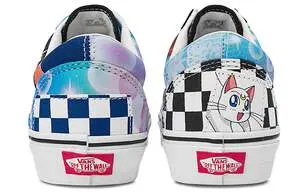 VANS Sailor Moon X Old Skool "pretty Guardian Patchwork" Sneakers