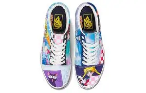 VANS Sailor Moon X Old Skool "pretty Guardian Patchwork" Sneakers