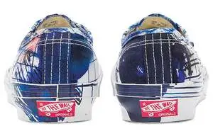 VANS Connor Tingley X Og Authentic Lx "checkerboard - White/blue