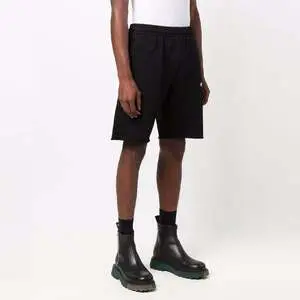 Off-White Fw21 Logo Pattern Sports Shorts - Black