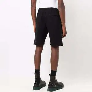 Off-White Fw21 Logo Pattern Sports Shorts - Black