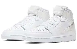 JORDAN 1 Mid Sneakers - White