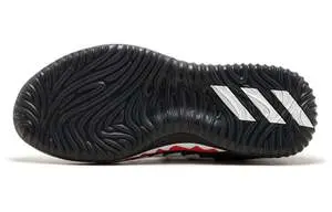 Adidas A Bathing Ape X Dame 4 "red Camo" Low Top Sneakers - Red/black