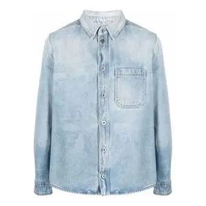 Off-White Ss21 Lapel Buckle Long Sleeves Shirt