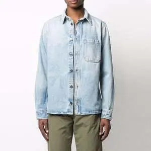 Off-White Ss21 Lapel Buckle Long Sleeves Shirt