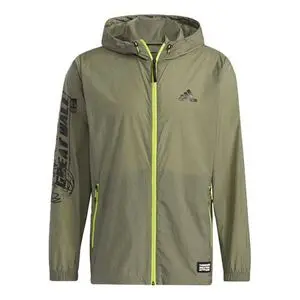 Adidas Outdoor Athleisure Hooded Jacket - Green