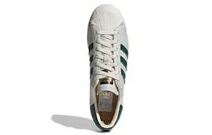 Adidas Superstar "off White Collegiate " Sneakers - Green