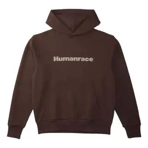 Adidas X Pharrell Humanrace Logo Hoodie 'brown - Multi-color