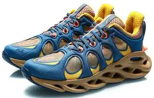 LI-NING Arc Athletic Sneakers - Blueorangeyellow