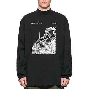 Off-White Factory Mock Neck T-shirt