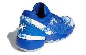Adidas D.o.n. Issue #2 'kumu Clouds & Dragon' Sneakers - Blue/white