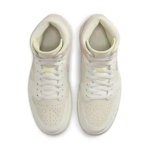 JORDAN 1 Mid Se Seersucker Sneakers - Coconut Milk/legend Pink/sail