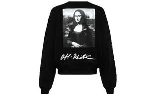 Off-White Mona Lisa Print Crewneck Sweater