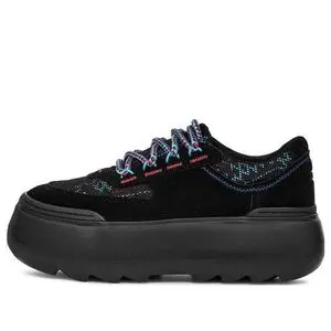 UGG Marin Mega Lace Heritage Braid Sneakers - Black