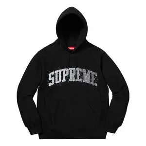 Supreme Water Arc Hooded Sweatshirt - Black