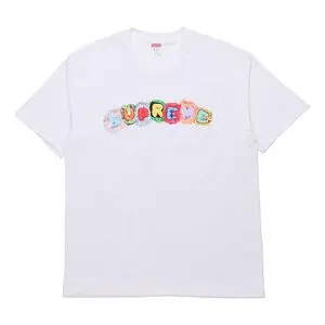 Supreme Week 7 Pillows Tee Logo Short Sleeve - White