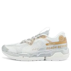 Mizuno Pi X" Sneakers - White/gold