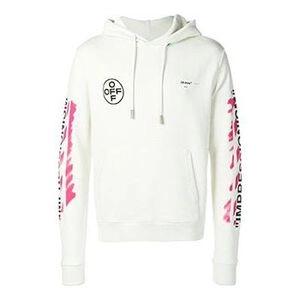 Off-White Logo Hoodie - White