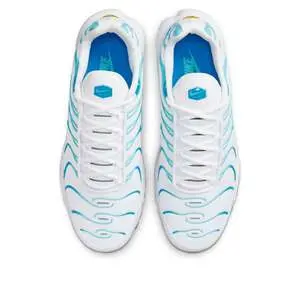 Nike Max Plus "white Polarized Blue - White/reflect Silver/black