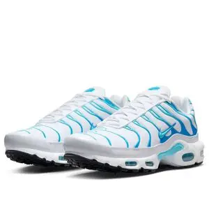 Nike Max Plus "white Polarized Blue - White/reflect Silver/black